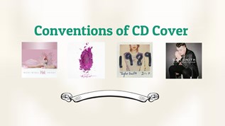 Conventions of CD Covers at emaze Presentation
