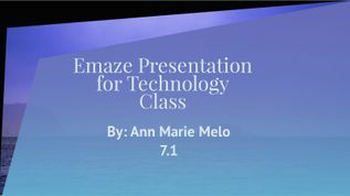 Emaze Presentation for Technology Class at emaze Presentation