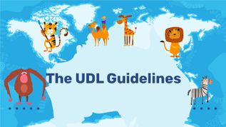 The UDL Guidelines at emaze Presentation