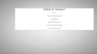 Módulo 22 Semana 1Fase #1“Diagnostico. Identificación at emaze Presentation