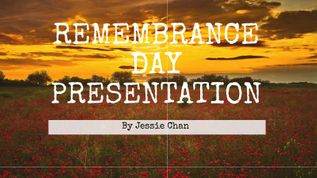 Remembrance Day Presentation at emaze Presentation