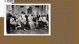 The Roaring Twenties at emaze Presentation