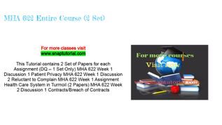 MHA 622 Genuine Education snaptutorial.com at emaze Presentation