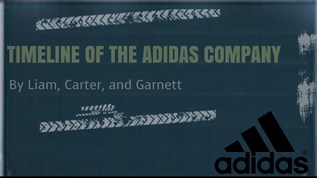 Adidas Timeline at emaze Presentation