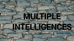 Multiple Intelligences at emaze Presentation