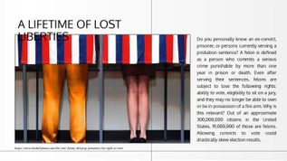 A Lifetime of lost liberties at emaze Presentation