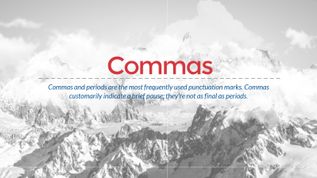 Commas at emaze Presentation