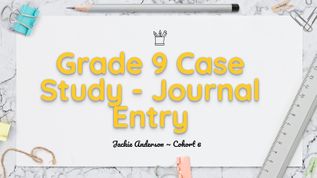 Grade 9 Case Study - Journal Entry at emaze Presentation