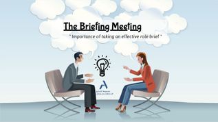 The Briefing Meeting - Refresher Training at emaze Presentation