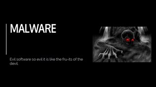 Malware at emaze Presentation