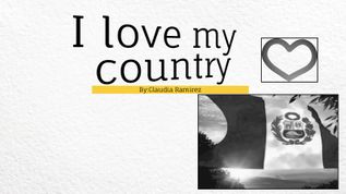 I love my country at emaze Presentation