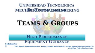 Teams and groups at emaze Presentation