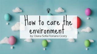 How to care the environment at emaze Presentation