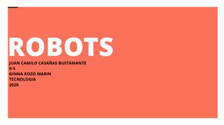 ROBOTS at emaze Presentation