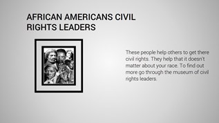 Civil Rights Leaders at emaze Presentation