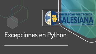 Excepciones en Python at emaze Presentation