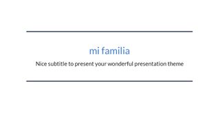 mi familia at emaze Presentation