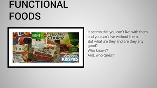 Functional Foods at emaze Presentation