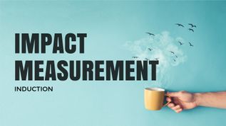 IMPACT MEASUREMENT at emaze Presentation