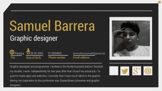 Samuel Barrera at emaze Presentation