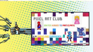 Pixel Art Club at emaze Photo Album