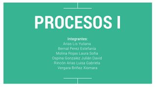 Procesos At Emaze Presentation