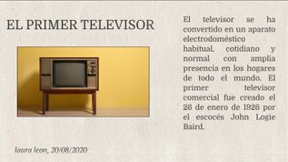el primer televisor at emaze Presentation