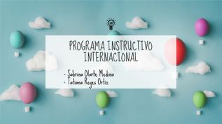 PROGRAMA INSTRUCTIVO INTERNACIONAL at emaze Presentation