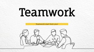 Teamwork at emaze Presentation