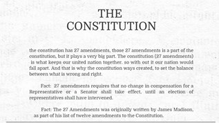 27 Amendments at emaze Presentation