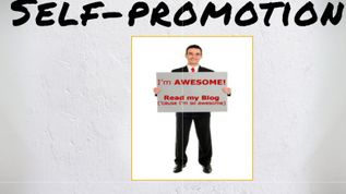 Self-promotion at emaze Presentation