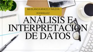 ANÁLISIS E INTERPRETACION DE DATOS at emaze Presentation