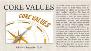Core Values Presentation for Students at emaze Presentation