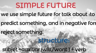 SIMPLE FUTURE at emaze Presentation