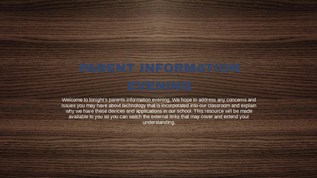 Parent Information Evening.pptx at emaze Presentation