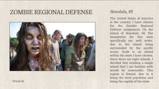 THE ZOMBIE OUTBREAK at emaze Presentation