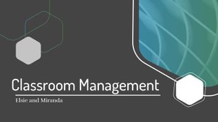 Classroom Management at emaze Presentation