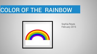 color of the rainbow at emaze Presentation