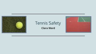 Tennis Safety at emaze Presentation