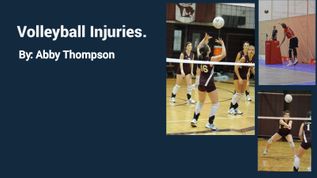 Volleyball Injuries. at emaze Presentation