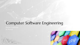 Computer Software Engineering at emaze Presentation