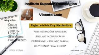 Reglas de la tildación y tilde diacrítica at emaze Presentation