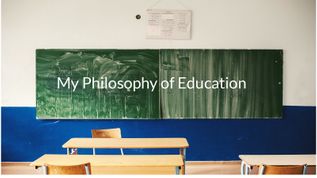 My Philosophy of Education at emaze Presentation