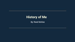 History of Me at emaze Presentation