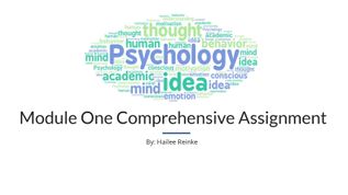 Module One Comprehensive Assignment at emaze Presentation