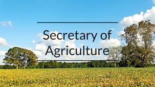 Secretary of Agriculture at emaze Presentation