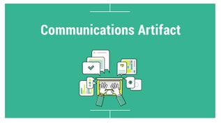 Communications Artifact at emaze Presentation