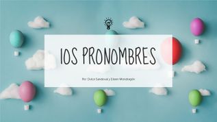 lOS PRONOMBRES at emaze Presentation