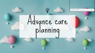 Advance care planning at emaze Presentation