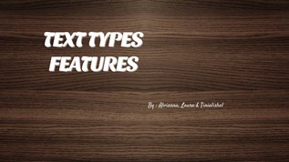 TEXT TYPES FEATURES.pptx at emaze Presentation
